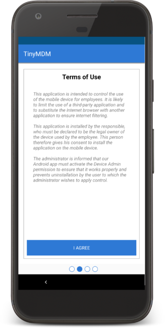 Enroll a fully managed device on TinyMDM with afw# code - TinyMDM
