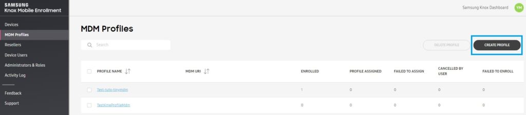 How to setup Knox Mobile Enrollment - Help resources - TinyMDM
