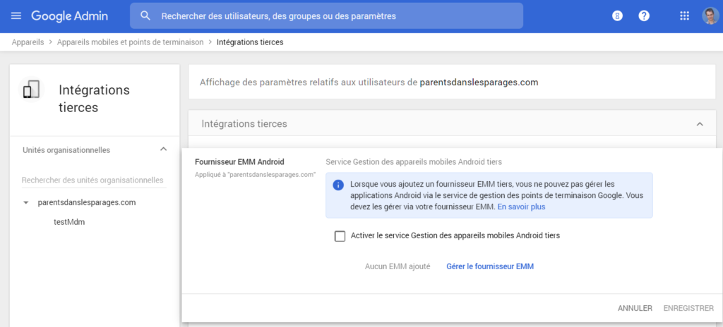Comment enregistrer votre entreprise - Tutoriels - TinyMDM