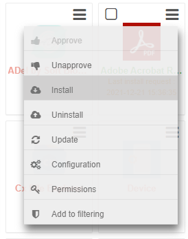 How to remotely install / uninstall apps - Help resources - TinyMDM