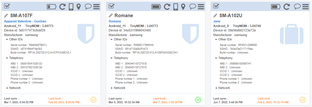 How to export a list of devices? - Help resources - TinyMDM