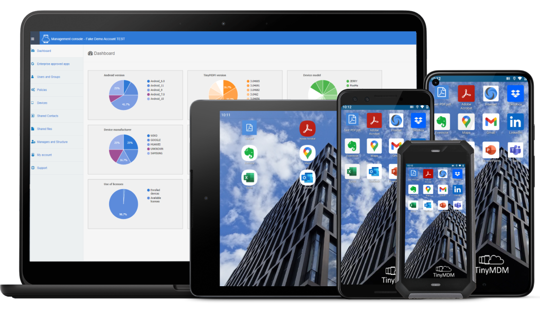 TinyMDM Android Mobile Device Management