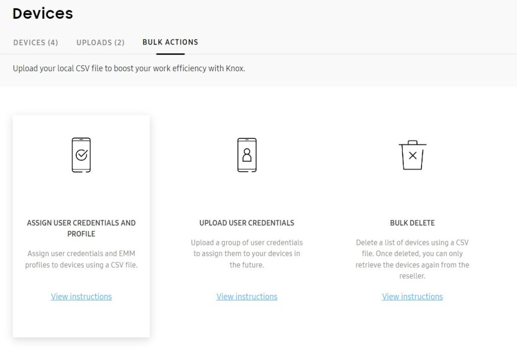 Paramétrer KME (Knox Mobile Enrollment) - TinyMDM