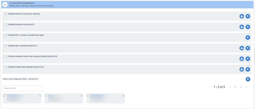 Create a policy using TinyMDM - Help resources - TinyMDM